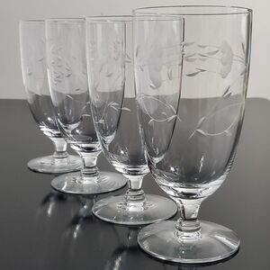 Princess House | Dining | 4 Princess House Heritage 6 Crystal Iced Tea ...